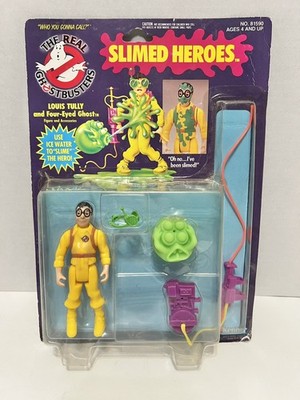 Vintage 1986 The Real Ghostbusters Slimed Heroes - "Louis Tully" - Mint ...