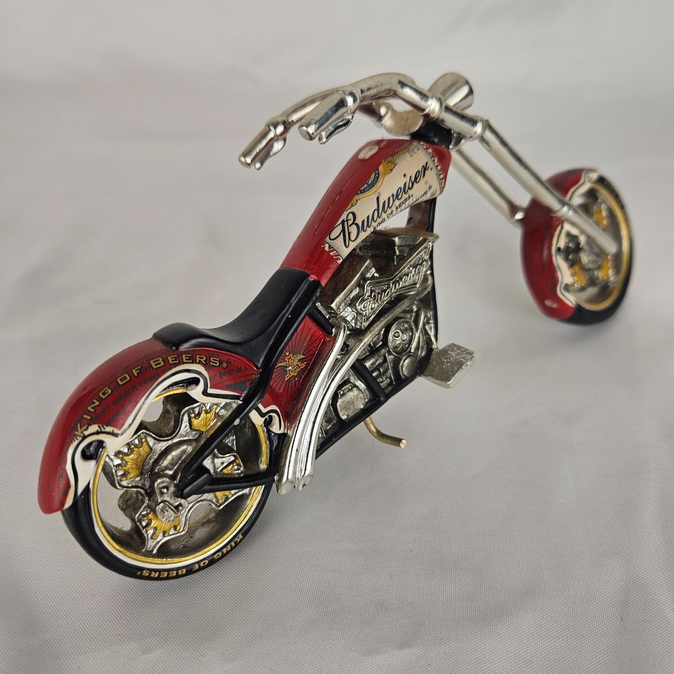 Hamilton Budweiser Chopper Motorcycle Collectable - Repaired | eBay