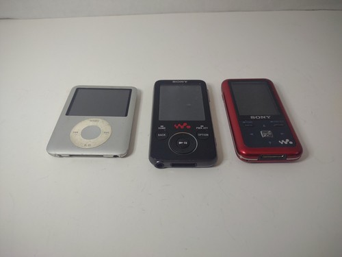 Untested MP3 Players Lot Apple iPod Nano Sony Walkman | eBay