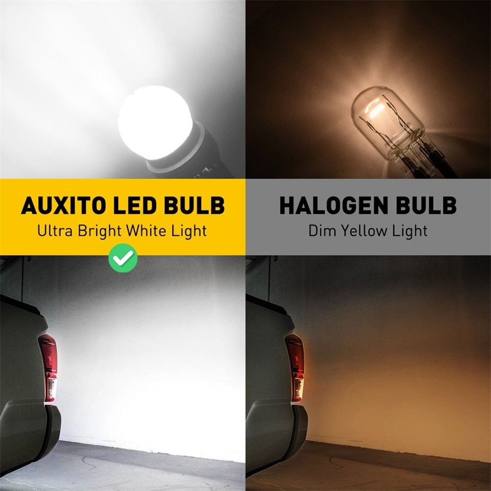 Super Bright 7443 7440 LED Daytime Running Light Lamps Replace Halogen ...