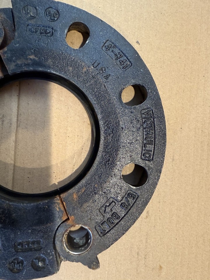 Victaulic 4"-741 4" Flange Adapter - EPDM | eBay