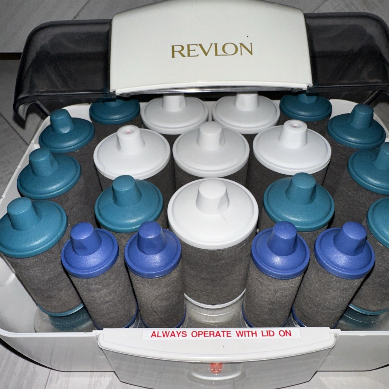 Revlon Hair Rollers Hot Curlers Ultrasetter Full Size Curls & Body ...