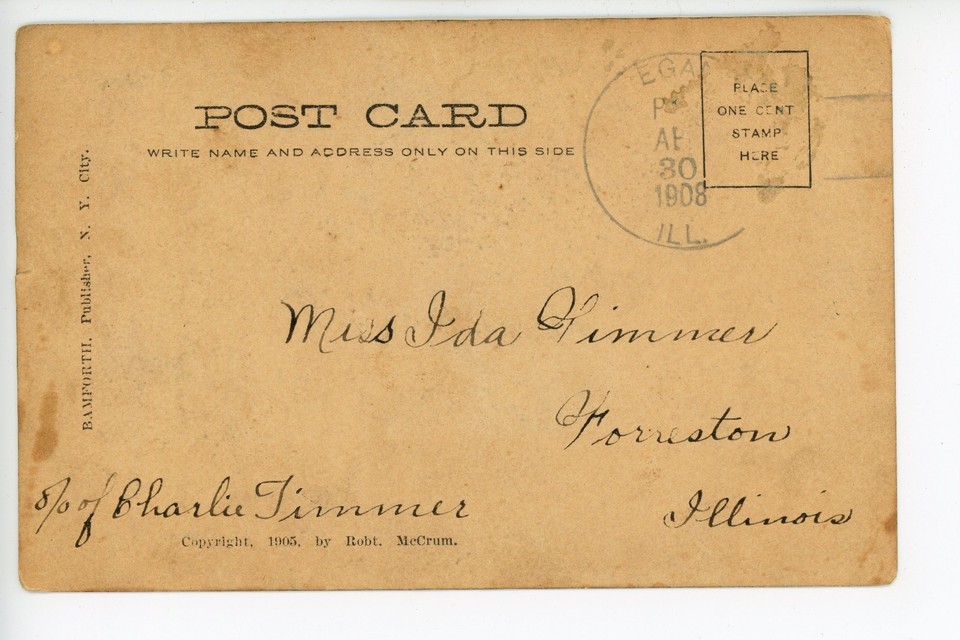 Central Park Manhattan RPPC Rare NYC Antique Photo Robert Mcrum ca ...