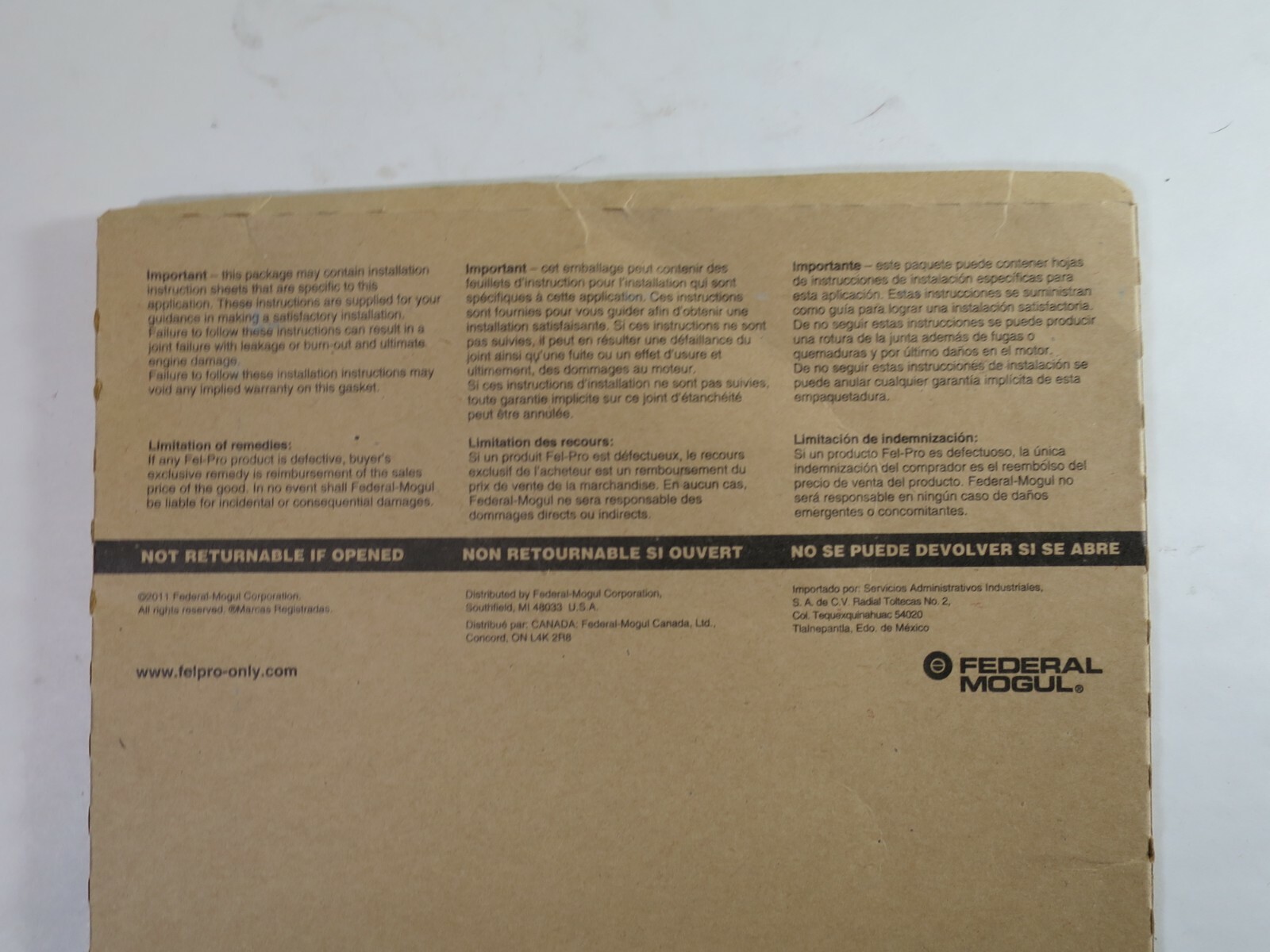 Axle Housing Cover Gasket Rear Fel-Pro RDS 55028-1 | eBay