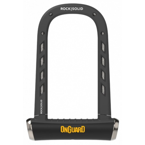 OnGuard RockSolid Bike Security U-Lock (8590), Solid Secure Diamond / 5 ...