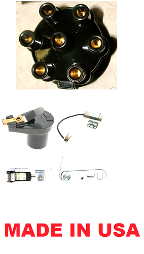 CHEVROLET 1953 1954 1955 1956 1957-1963 DISTRIBUTOR CAP ROTOR POINTS ...