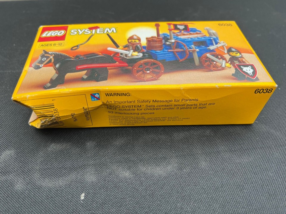 Vintage 1992 Rare LEGO Castle 6038 Wolfpack Renegades New In Box | eBay