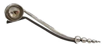 Handcrafted Modernist 900 Coin Silver Dimunitive Ladle W/ Graduated ...