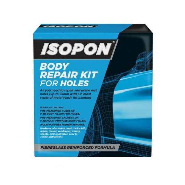 Isopon BRKIT P.40 Body Filler for Holes Repair Kit | Achetez sur eBay