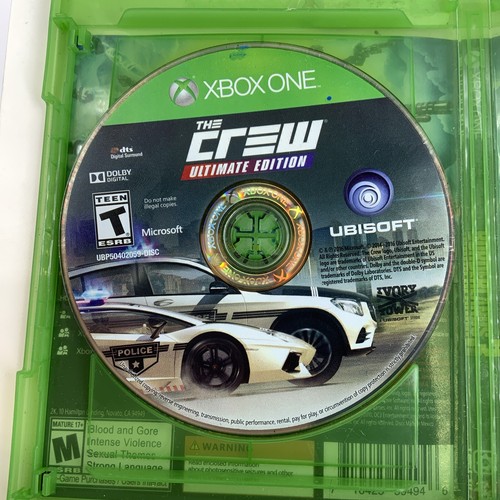The Crew Ultimate Edition - Xbox One Game And Case | eBay
