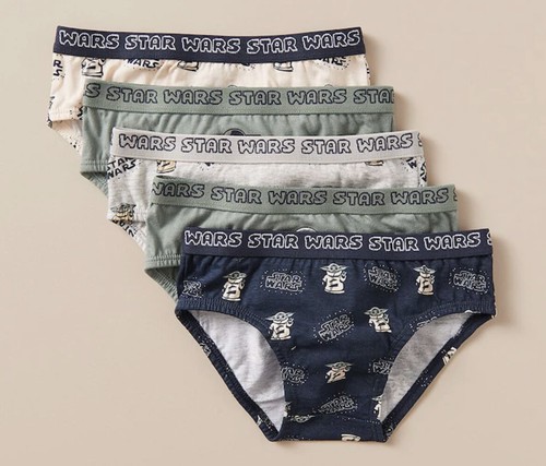 Boys size 2-3 pack of 5 STAR WARS Mandalorian briefs from Target undies ...