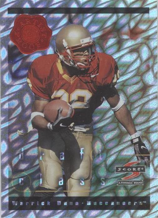 1997 Score - Draft Class Warrick Dunn #276 Showcase Series Artist's ...
