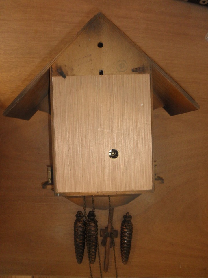Cuckoo Clock German Trumpeter Black Forest Chalet 1 Day CK3365 | eBay