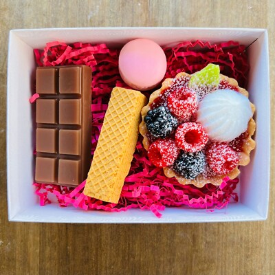 Handmade Soap Fruit Tart Chocolate Macaroon Wafer Soap Gift Box ...
