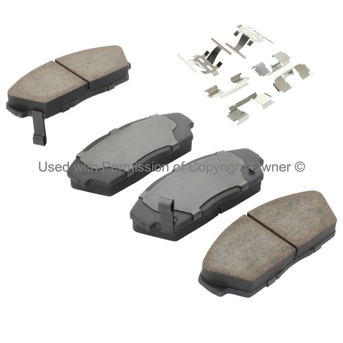 Quality-Built 1001-0409M Disc Brake Pad Set For Select 86-93 Acura ...