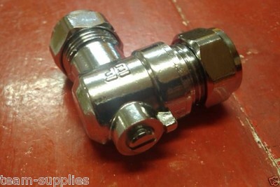 ISOLATING SERVICE VALVE 15MM ELBOW ANGLED SLOTTED ISOLATION SCREWDRIVER ...