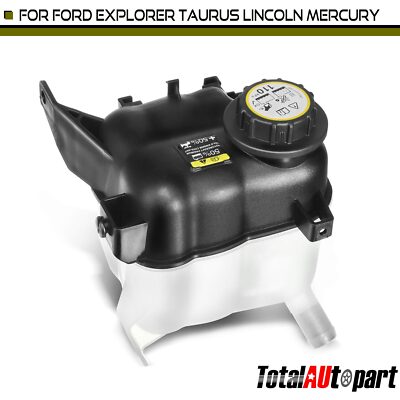 Engine Cooling System Coolant Expansion Tank With Cap For Ford Escape ...
