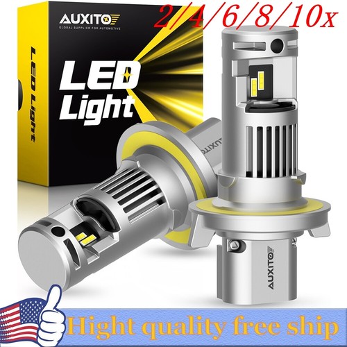 AUXITO H13 LED Headlight Bulb Conversion Kit High Low Beam Lamp 6500K ...