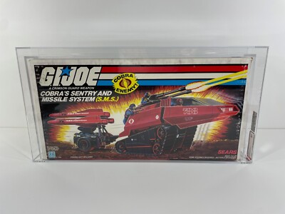 Gi Joe 1985 SMS Sears Excl. AFA 80 ! White Box ! Fresh Tapes ! Amazing ...