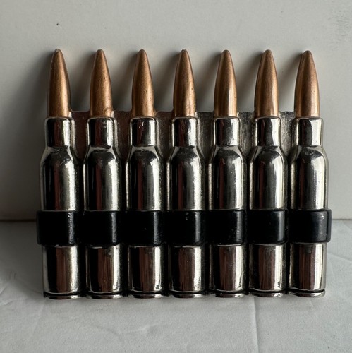 Rock Rebel Silver 7 Bullet Belt Buckle | eBay