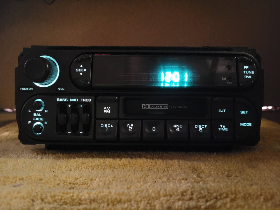 Genuine Chrysler Dodge Jeep Player Cassette TAPE Radio Stereo RBB ...