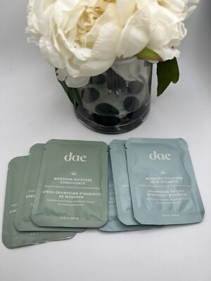 3 x DAE Signature Shampoo and Conditioner Sample Sets 15 ml / 0.5 oz ...