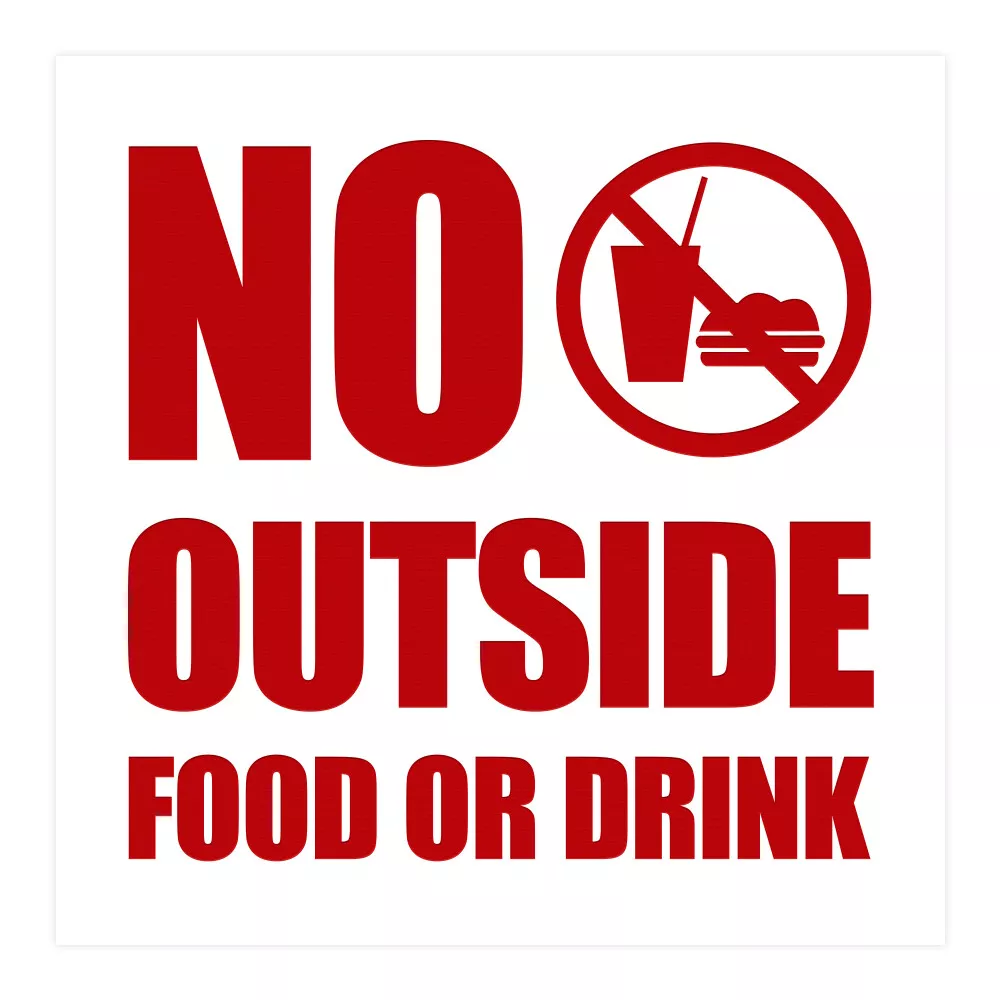 No Outside Food Or Drink Allowed Sign Free Printable Sign, 47% OFF No Outside Food Or Drink Allowed Sign Free Printable Sign, 47% OFF