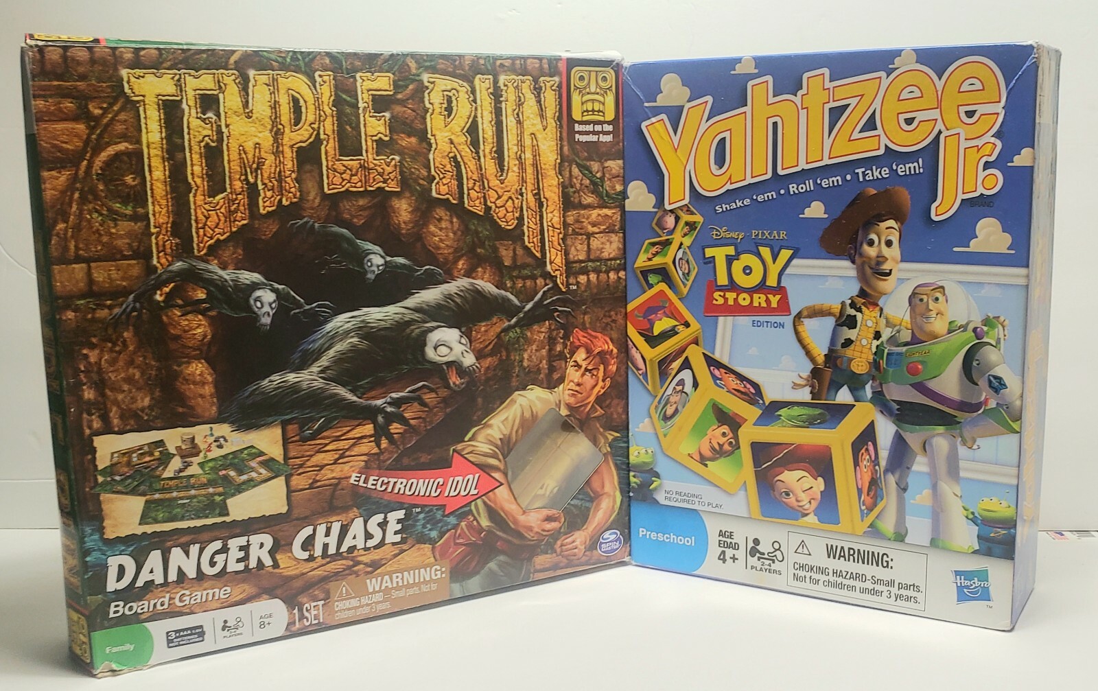 Temple Run Board Game. Rare And OOP! Toy story yahtzee Jr. Complete lot ...