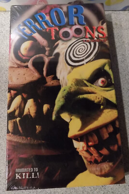 Terror Toons - HTF New Sealed VHS - Lizzie Borden - Beverly Lynn ...