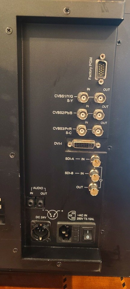 TV Logic LVM-242W 24" Multi-Format Broadcast LCD Monitor, 1920x1080 | eBay