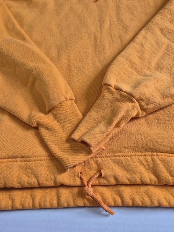 Lady Foot Locker Russell Y2K Orange Hooded High Neck LS Sweatshirt ...