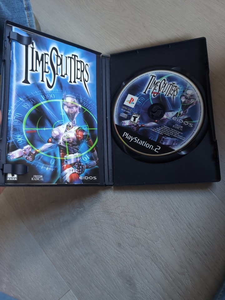 PS2 TimeSplitters Time Splitters (PlayStation 2) Complete CIB ...