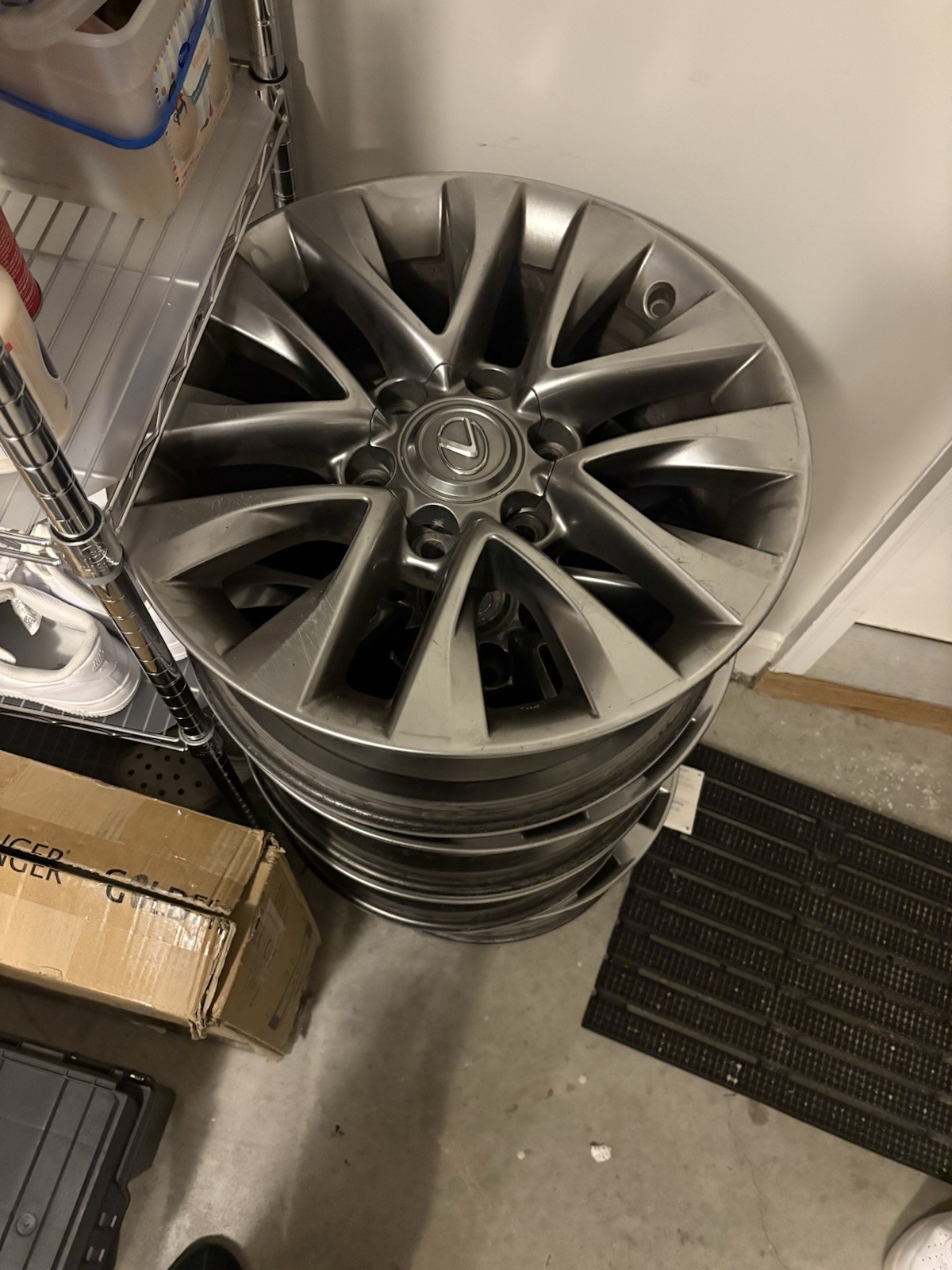 OEM Lexus Factory Alloy Wheels Rims Set of 4 – Original Lexus – Clean ...