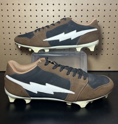 Cornelius Enzo Football cleats Black Brown Travis Scott Men’s Size 13 ...