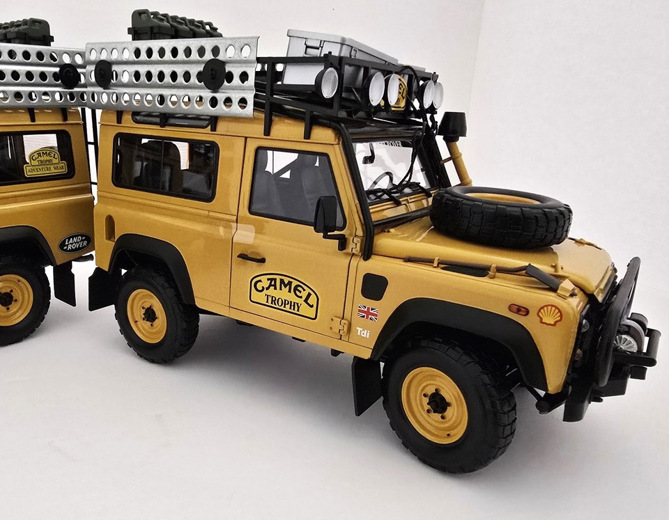 Almost Real 1:18 Land Rover Camel Trophy Defender 90 & 110 *LE Set ...