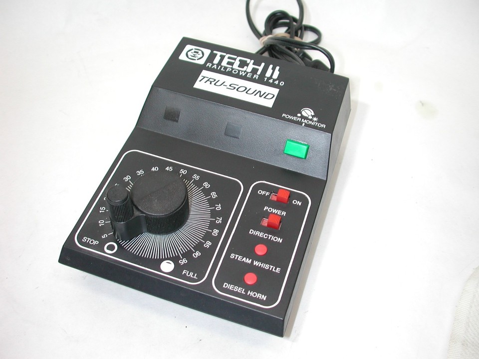 MRC Tech II Railpower 1440 Tru-Sound Model Train Controller Transformer ...