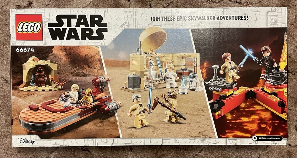 LEGO 66674 Star Wars Skywalker Adventures Pack 3in1: 75269, 75270 ...