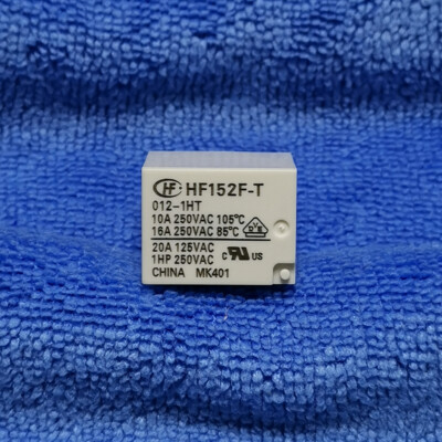 2pcs New HF152F-T 012-1HT HF152F-T-012-1HT 12VDC 10A Power Relay ...