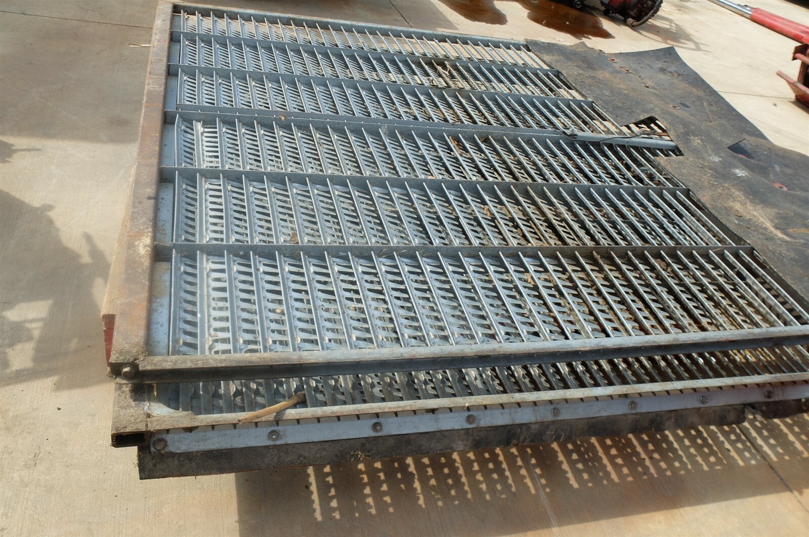 Case International Harvester 1680 Combine rear grates fingers chafers ...