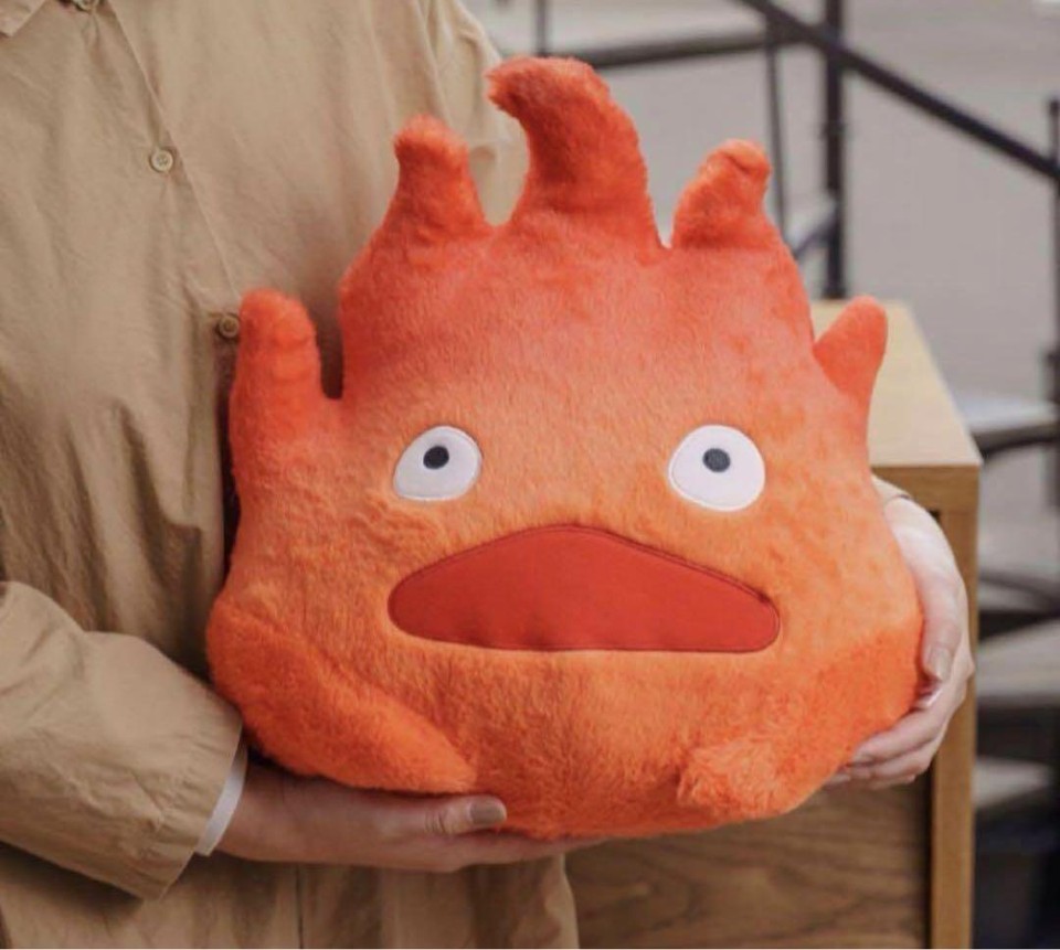 Ghibli Howl'S Moving Castle Calcifer Plush Toy L Size 35×31×24cm from ...