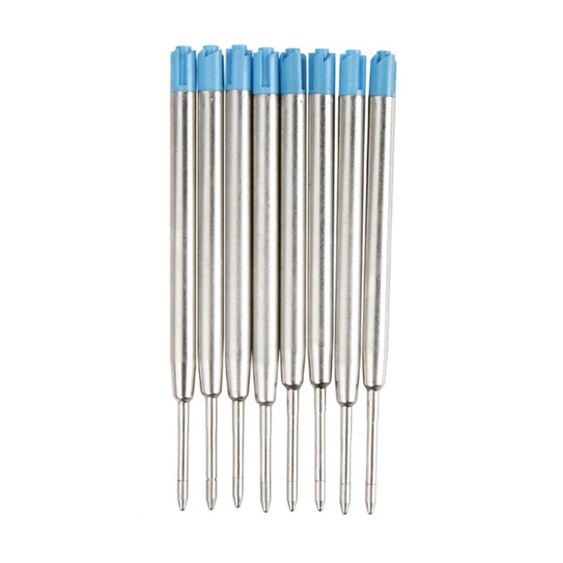 Replaceable Ballpoint Pen Refills Metal Refill for Twist Action Pen ...