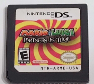 Mario & Luigi: Partners in Time (Nintendo DS, 2005) Cartridge Only ...