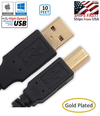 USB DATA CABLE FOR M-Audio Keyboard Controller Axiom 25, Mini 32, Pro ...