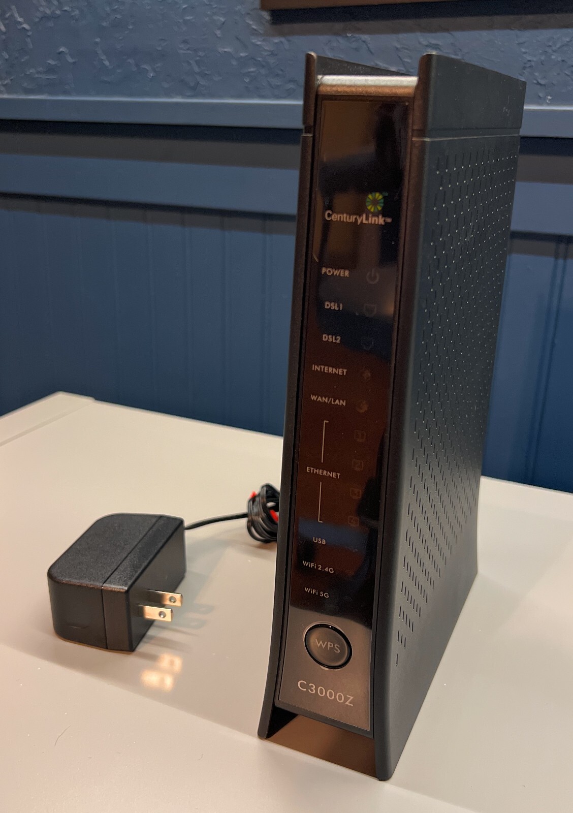 Centurylink Zyxel C3000Z Wireless 5Ghz DSL Modem Wireless Router Combo ...