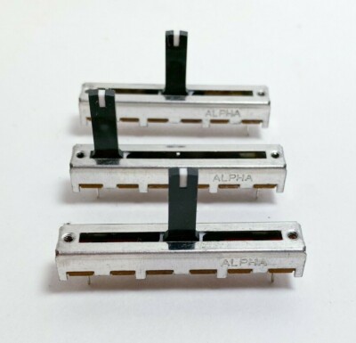 Alpha 45mm B10K Linear Taper Slide Potentiometer 8D1 | eBay