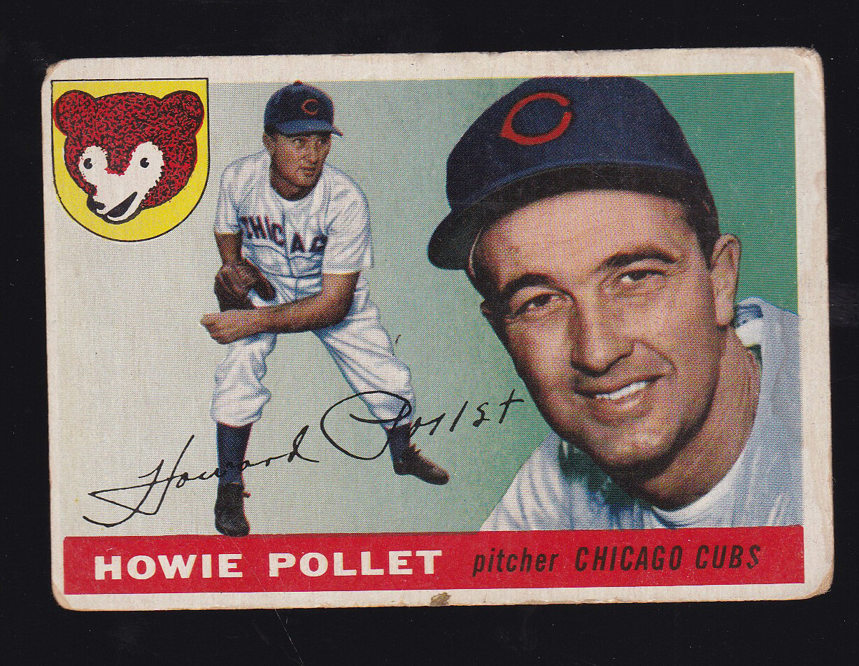 1955 Topps Howard Pollet #76 Chicago Cubs | eBay