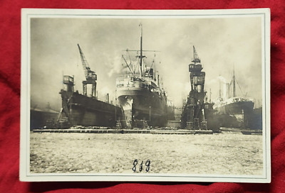 WWII WW2 Nazi Germany German Third Reich postcard KDF Robert Ley 1938 ...