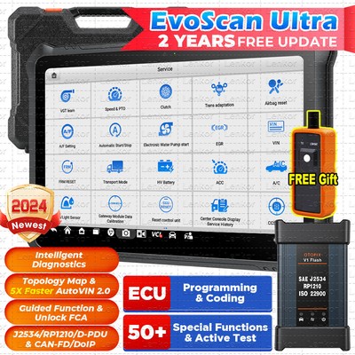 2024 OTOFIX EvoScan Ultra Car Diagnostic Scanner Online J2534 ...