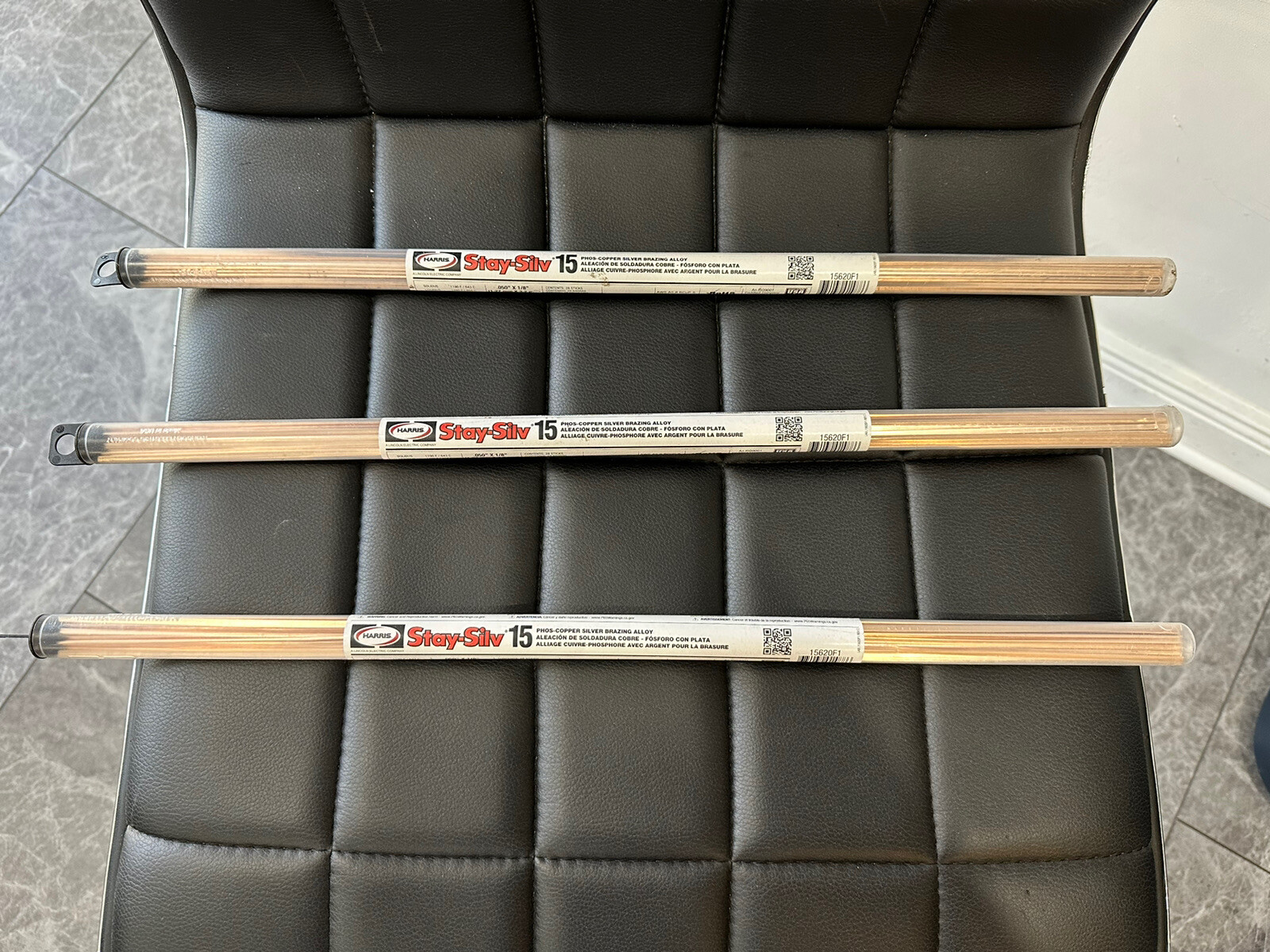 15% Silver Brazing Rods Sil-Fos, Worthington, Harris Stay-Silv, Lenox ...