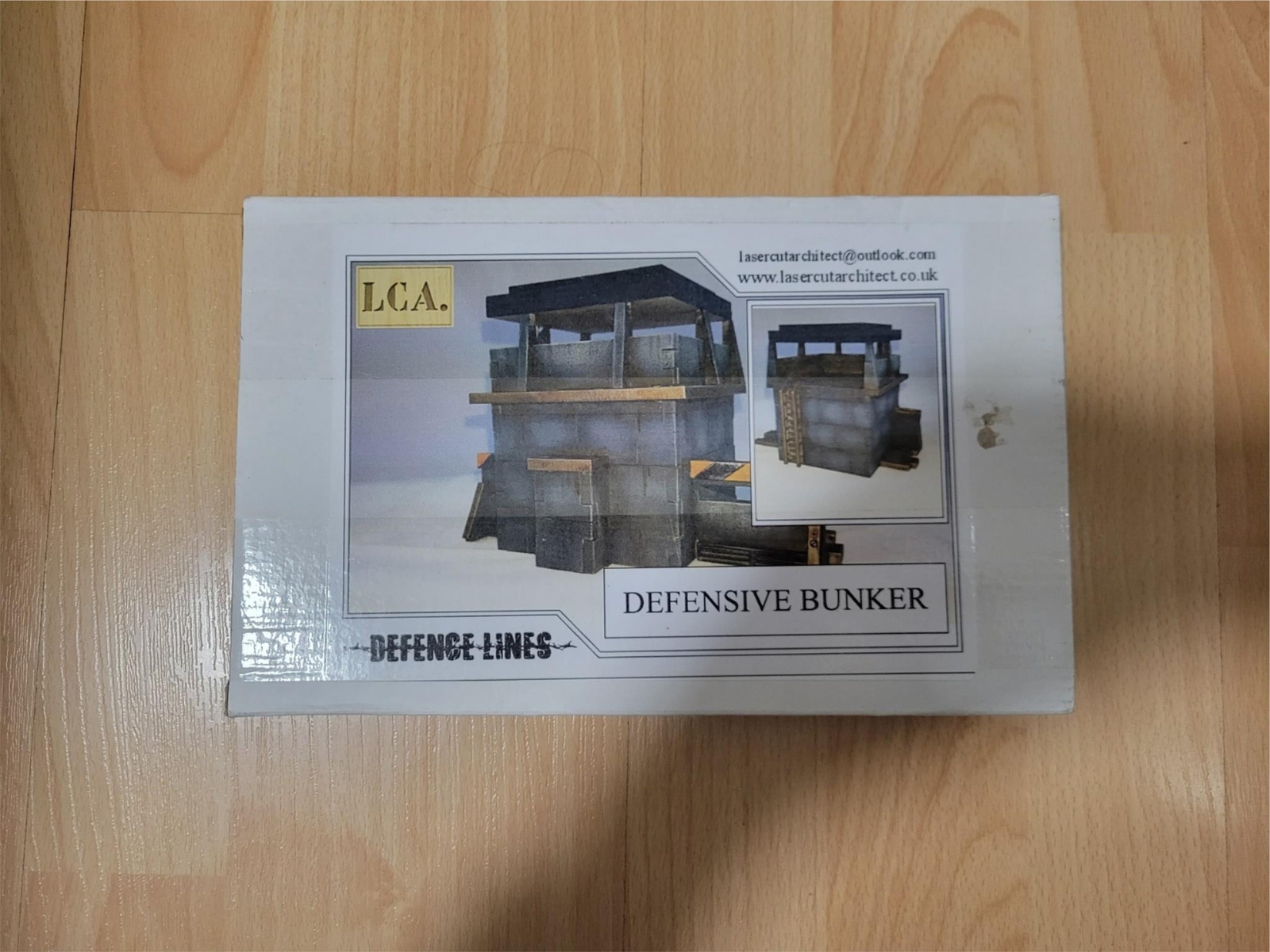 Defensive Bunker Line Kit - Terrain Scenery from LCA (Wargaming Terrain ...